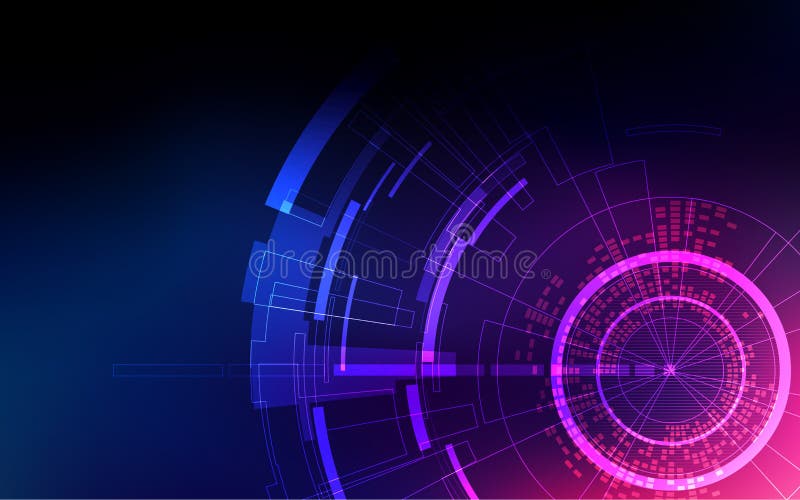 Abstract Technology Backdrop Stock Vector - Illustration of computer ...