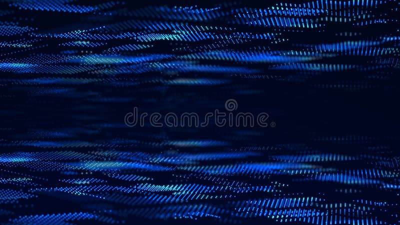 Abstract Technology Background. Abstract 3d City Building. Big Data Digital Code. Futuristic ...