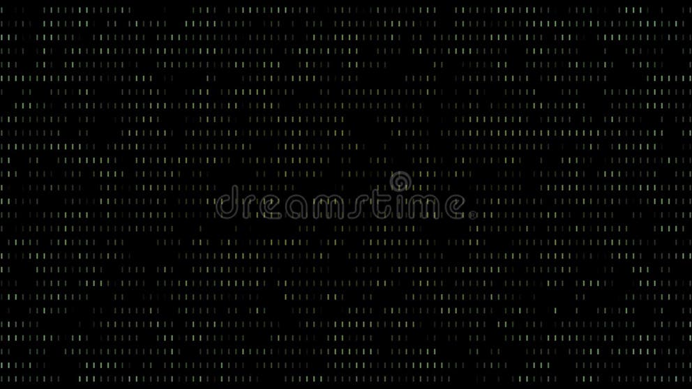 Abstract Technology Background. Binary Data and Streaming Code Stock Illustration - Illustration ...