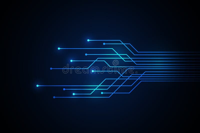 Abstract Technology Background, Blue Circuit Board Stock Vector ... Abstract Technology Background, Blue Circuit Board Stock Vector ...