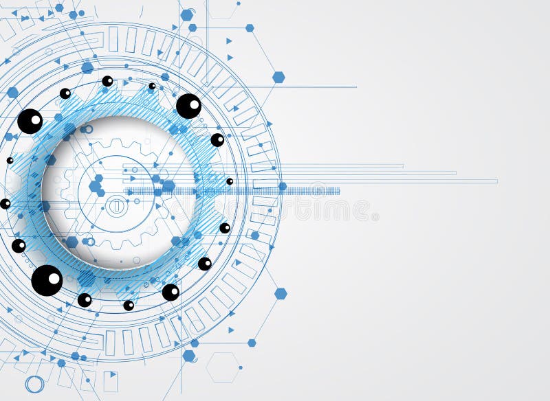 Abstract Technology Background Business & Development Direction Stock ...