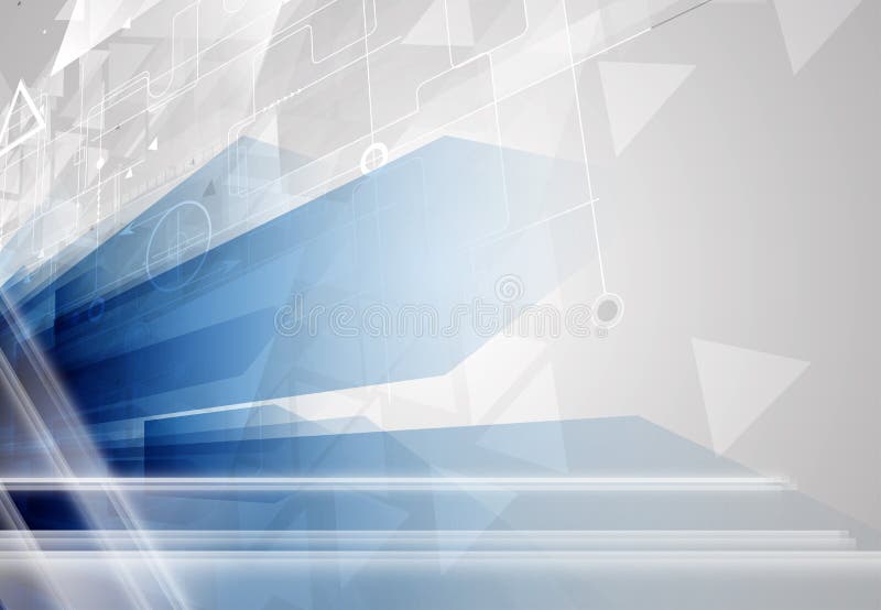 Abstract Technology Background Business & Development Direction Stock ...