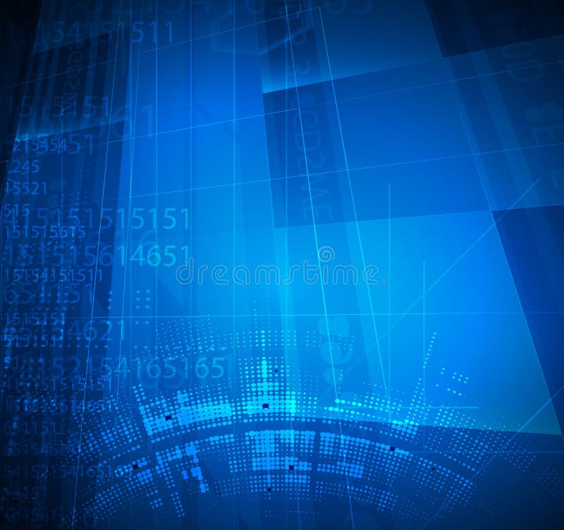 Abstract Technology Background Business & Development Direction Stock ...