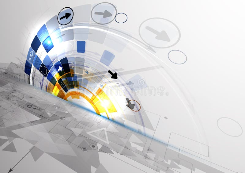 Abstract Technology Background Business Development Direction Stock ...