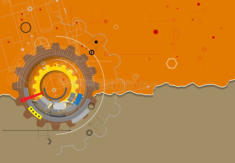 Abstract Technology Background Business & Development Direction Stock ...