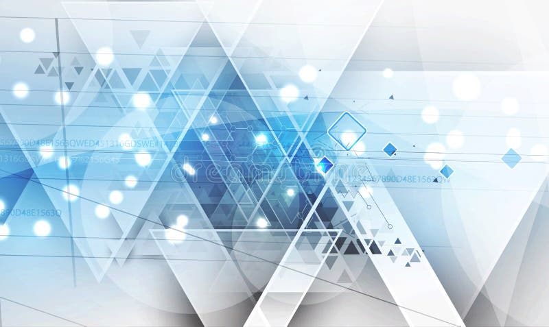Abstract Technology Background Business & Development Direction Stock ...