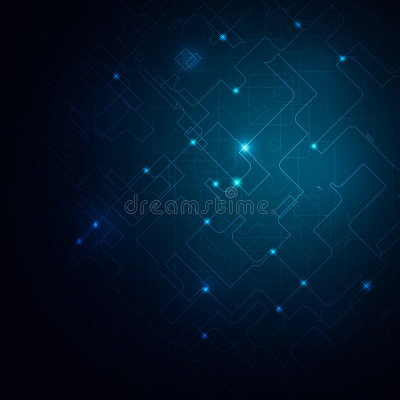 Abstract Technology Background. Computer Generated Abstract Background ...