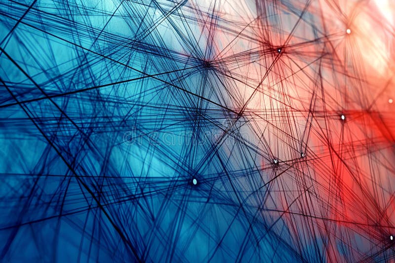 Abstract Technology Background - Computer-generated Image. Fractal Art ...