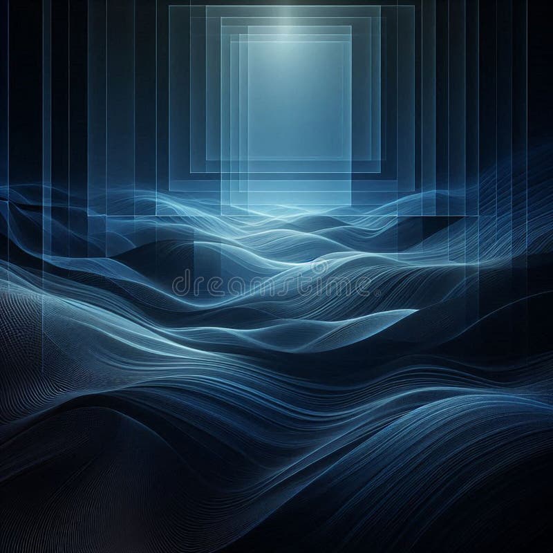 Abstract Technology Background Stock Illustration - Illustration of ...