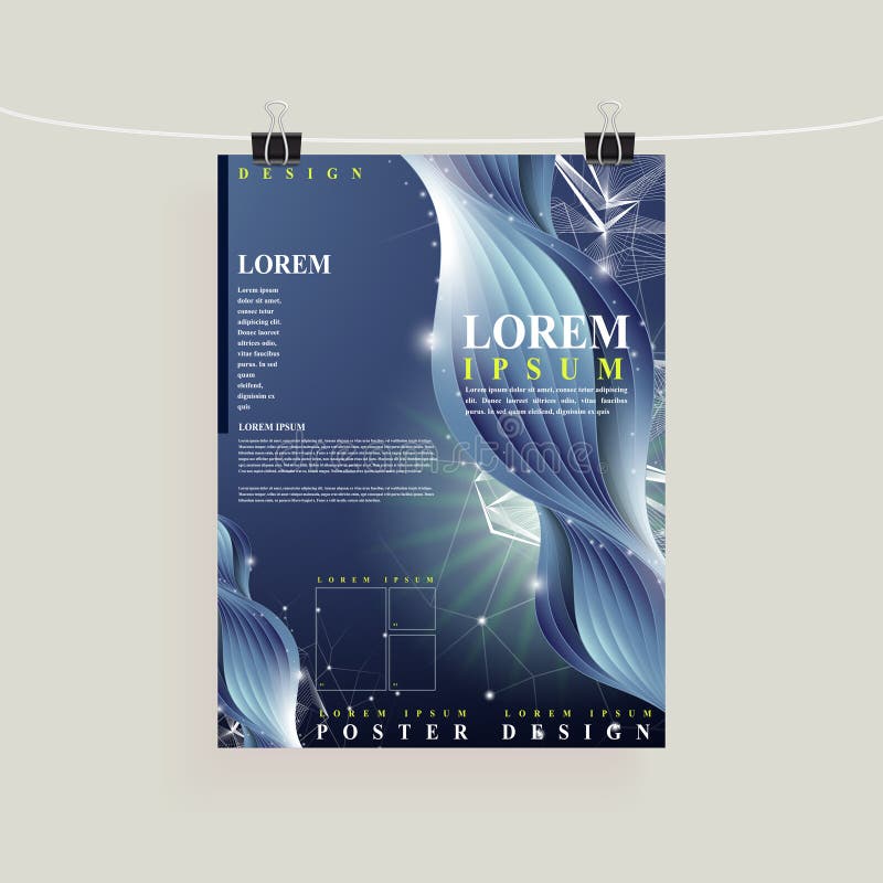 Abstract Technology Background Design for Poster Stock Vector ...