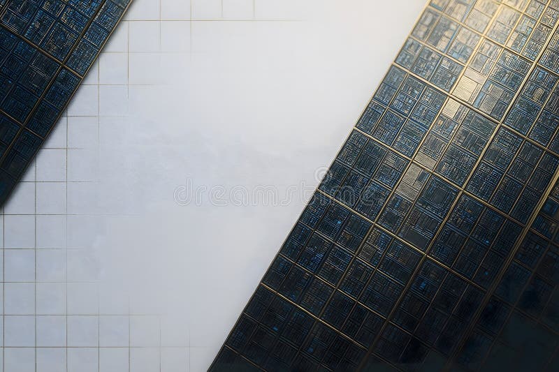 Abstract Technology Background with Diagonal Circuit Grid Design Stock ...