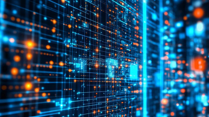 Digital Abstract System Visualization Stock Illustrations – 59,764 Digital Abstract System ...