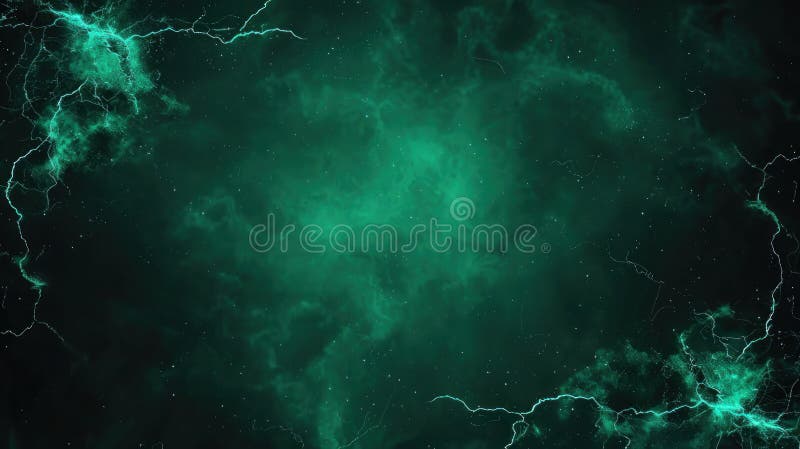 Glowing Teal and Green Abstract Technology Background with Grainy ...