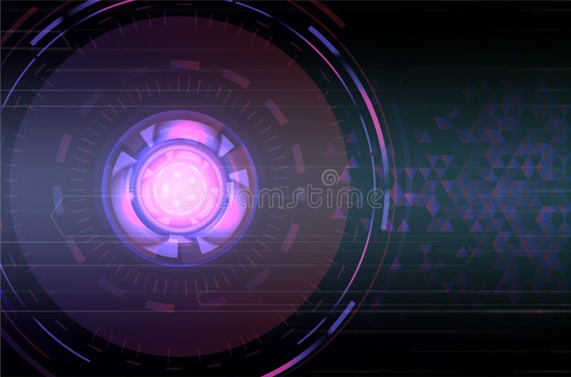 Abstract Technology Background Stock Vector Illustration Of Color