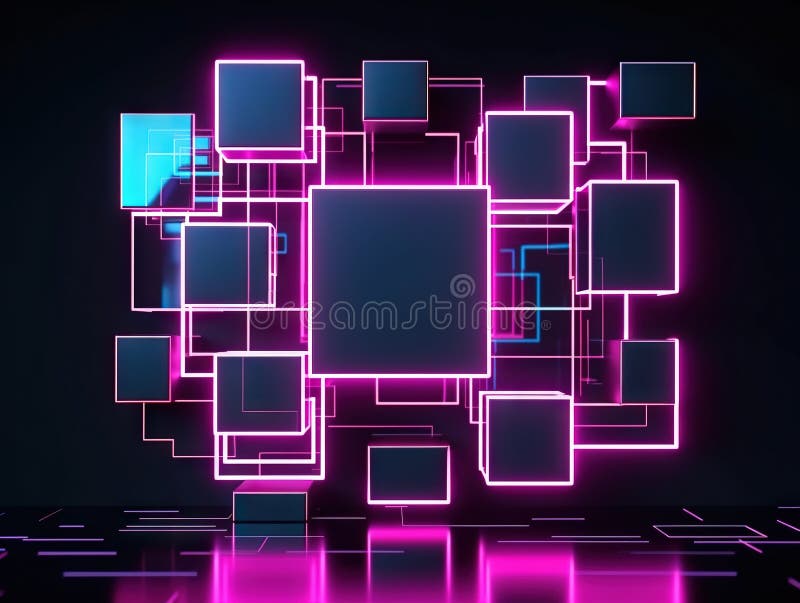 Abstract Technology Background for Geometrical Graphic Concept Design ...