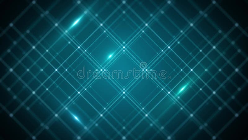 Abstract Technology Background with Grid Data Zooming in Loop Stock Video - Video of connection ...