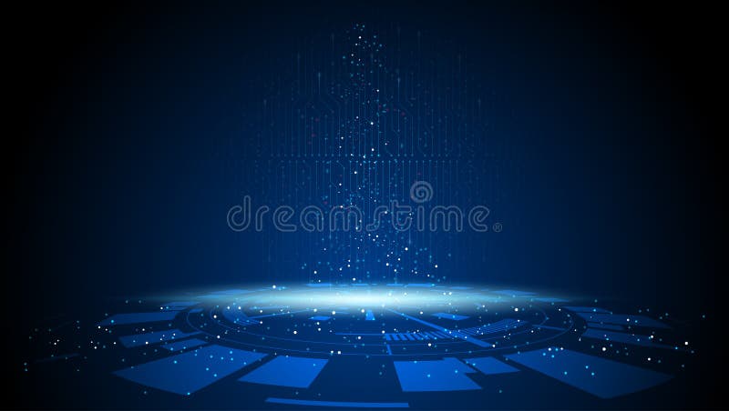 Abstract Technology Background Hi-tech Communication Concept Stock ...