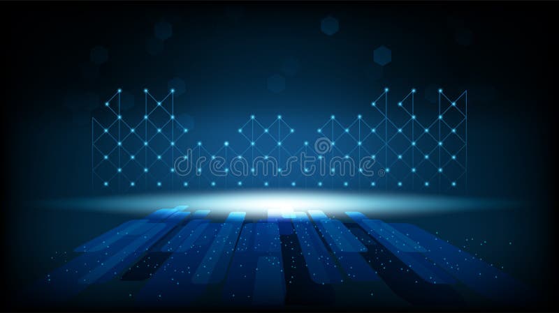 Abstract Technology Background Hi-tech Communication Concept ...