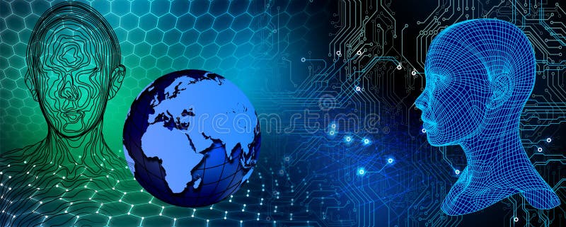 Abstract Technology Background Hi-tech Communication Concept Innovation Background.vector ...