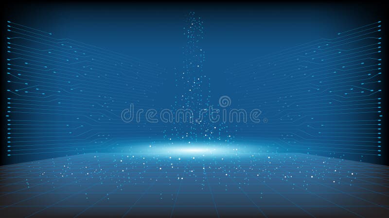 Abstract Technology Background Hi-tech Communication Concept ...