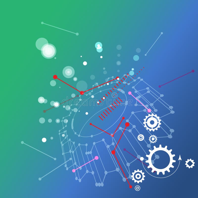 Abstract Technology Background - Illustration Stock Vector ...