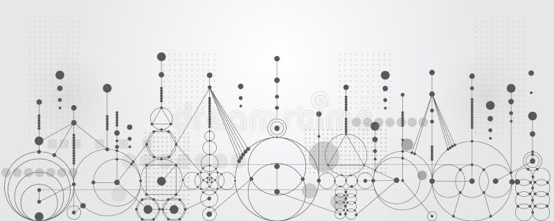 Gray White Background Image, Technology Background Design and ...