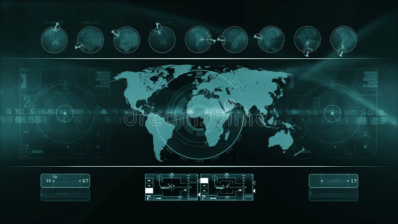 Abstract Technology Background Blue and White Hexagons Stock Video ...