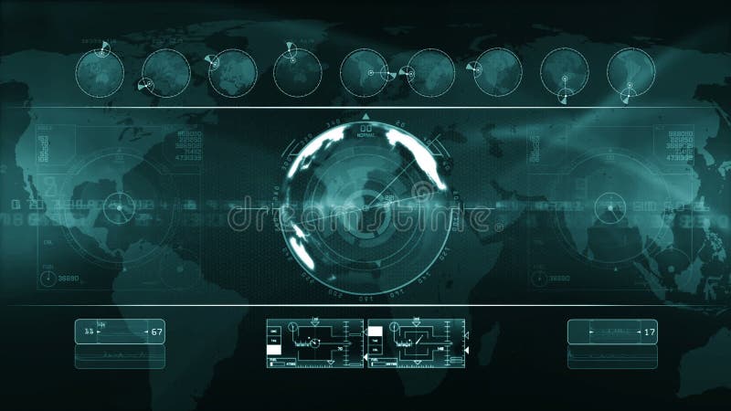 Abstract Technology Background LOOP Stock Footage - Video of computing ...