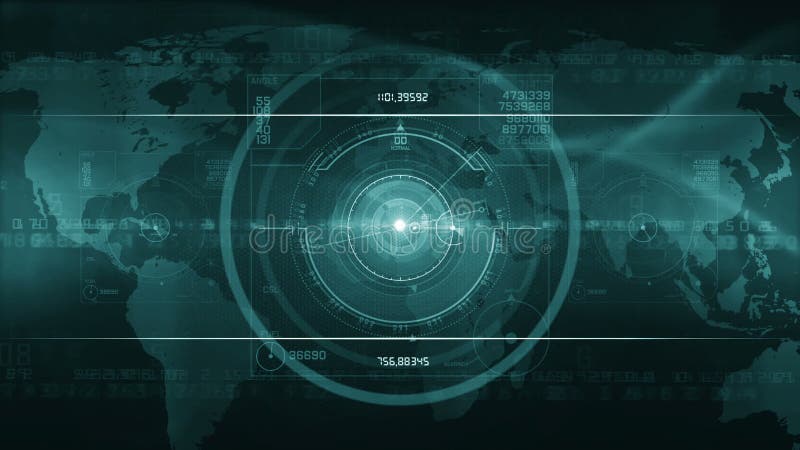 Abstract Technology Background LOOP Stock Video - Video of blue, data ...