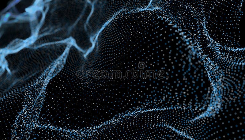 Technology Background with Mesh Stock Vector - Illustration of mesh ...