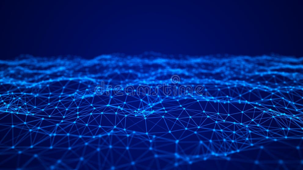 Ai Abstract Network Connection Background Stock Illustrations – 201,714 ...