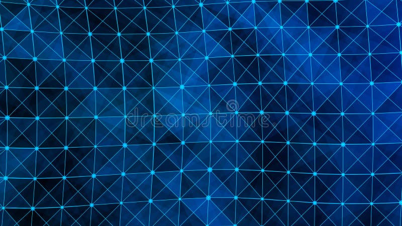 Abstract Technology Background Network Connection Structure Science