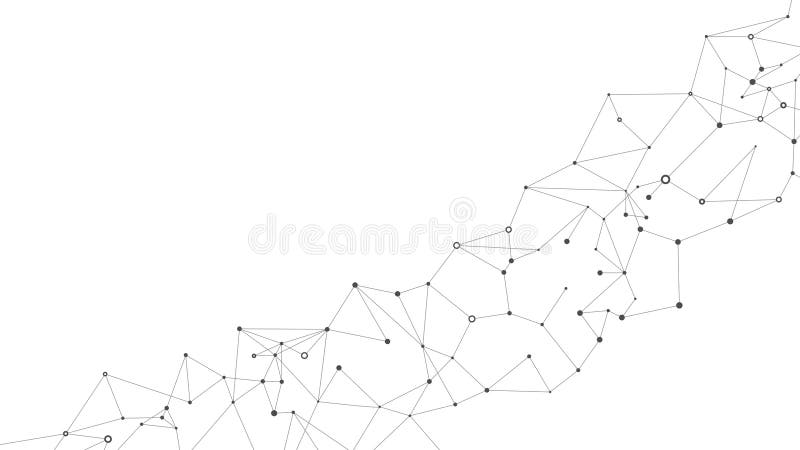 Abstract Technology Background. Plexus Mesh Backdrop. Vector Stock ...