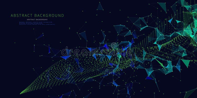 Quantum Computing Technology Concept. Deep Learning Artificial Intelligence. Quantum Space ...