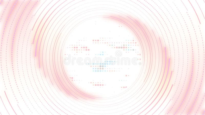 Pastel Technology Circles Background Animation Stock Video - Video of ...