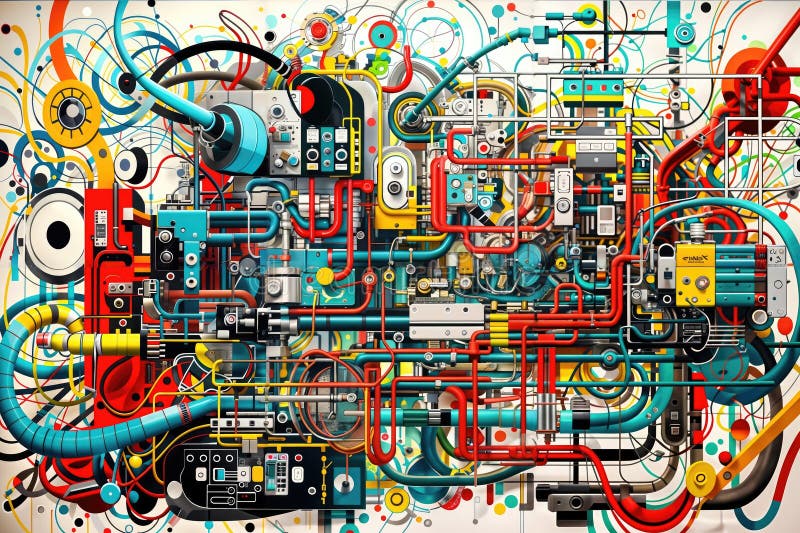 Abstract Technology Background. Vector Illustration. Clip-art. Eps 10 ...