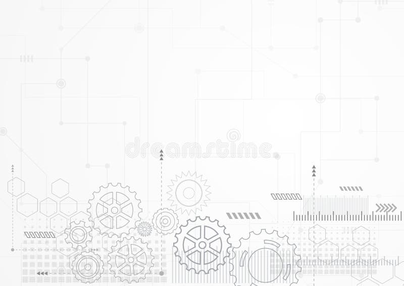 Abstract Technology Background Stock Vector - Illustration of ...