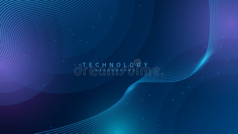 Modern Blue Abstract Background Template Design Stock Illustration - Illustration of business ...