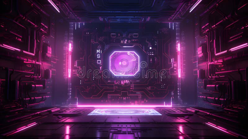 Abstract Technology Background With Wavy Color Grid Analytics Data