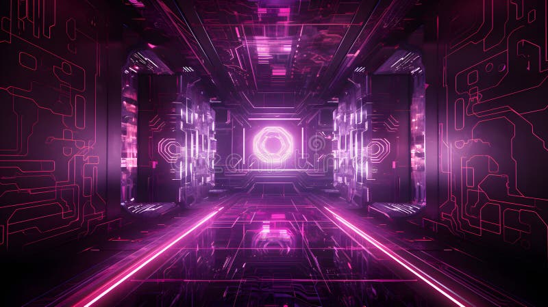 Abstract Technology Background With Wavy Color Grid Analytics Data