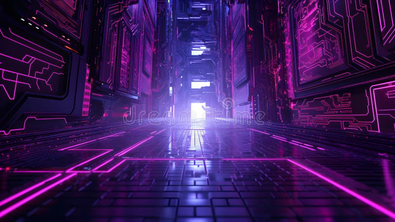 Abstract Technology Background With Wavy Color Grid Analytics Data
