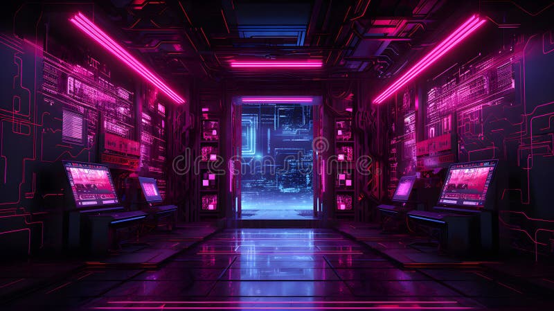 Abstract Technology Background With Wavy Color Grid Analytics Data