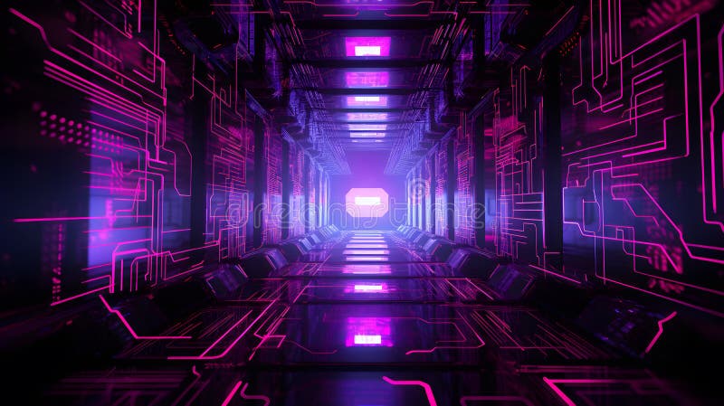 Abstract Technology Background With Wavy Color Grid Analytics Data