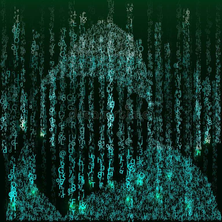 Abstract Technology Background. Web Developer. Computer Code ...