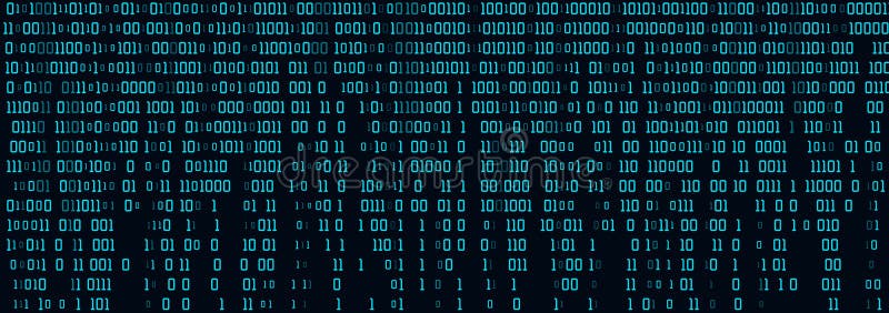 Abstract Technology Binary Code Background.Digital Binary Data and Secure Data Concept with ...