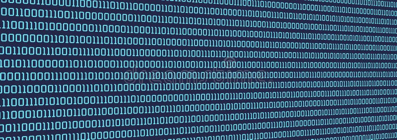 Abstract Technology Binary Code Background.Digital Binary Data and Secure Data Concept with ...