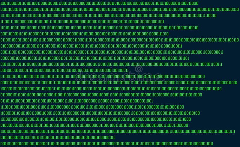 Abstract Technology Binary Code Backgrounddigital Binary Data And Secure Data Concept With