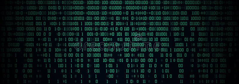 Abstract Technology Binary Code Background.Digital Binary Data and Secure Data Concept with ...