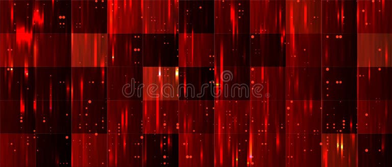 Abstract Technology Binary Code Dark Red Background. Cyber Attack, Ransomware, Malware ...
