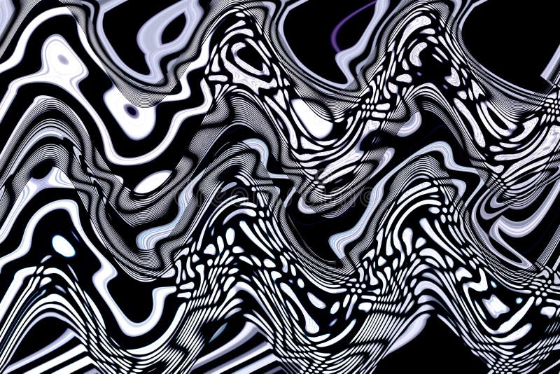 Abstract Technology Broken TV Static Wave Background Stock Illustration ...